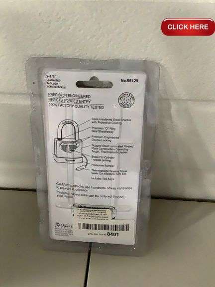 Guard lock & key - Rideau Auctions