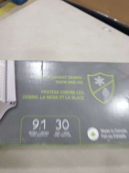 Gutterware aluminum Gutter protection system - Rideau Auctions