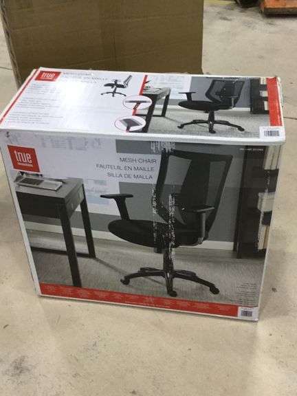 True innovations mesh chair black - Rideau Auctions