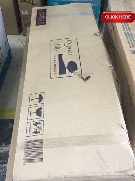 Cyprus hills greystone console table - Rideau Auctions