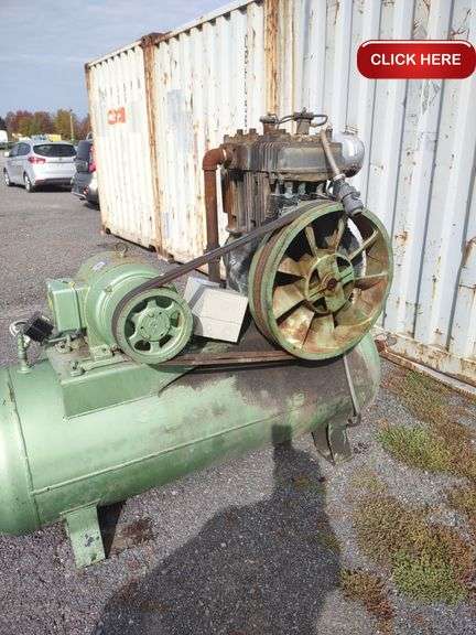 Binks 15HP Industrial electric air compressor - Rideau Auctions
