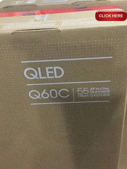 Samsung QLED Q60C tv, 55” - Rideau Auctions