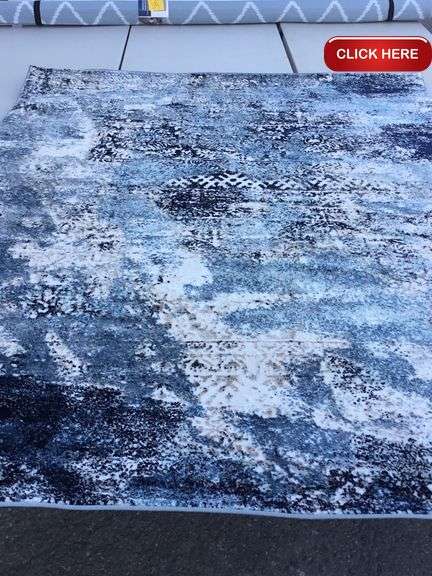 Titanium collection area rug, 5’3”x7’6” - Rideau Auctions