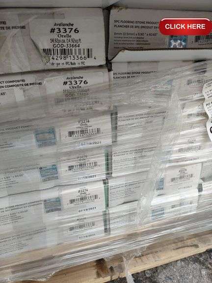 53- boxes of Goodfellow Everest flooring - Rideau Auctions