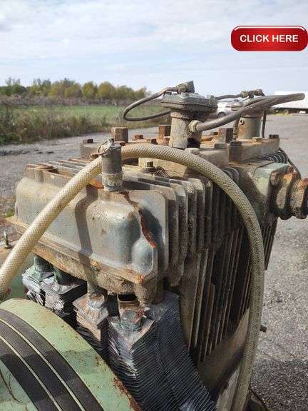 Binks 15HP Industrial electric air compressor - Rideau Auctions