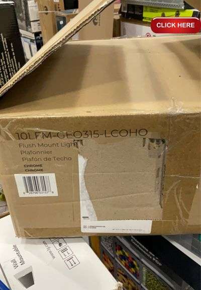 OVE geo 111 3light flush mount - Rideau Auctions