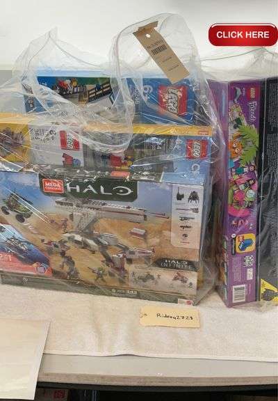 5 boxes of Lego & 1 box of mega construction - Rideau Auctions