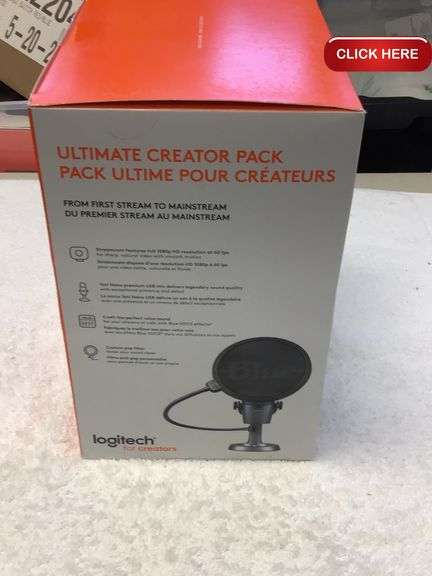 Logitech Ultimate Creator Pack - Rideau Auctions