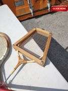 3- rackets and broom - Rideau Auctions