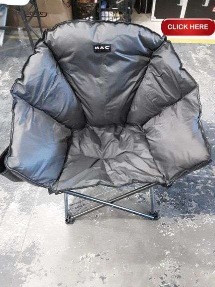 Mac sports folding chair with carrying bag - Rideau Auctions