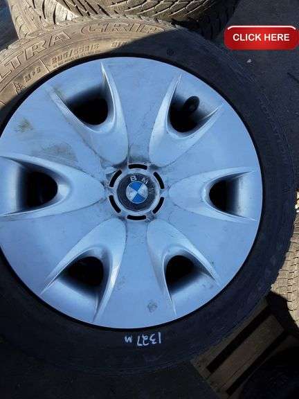 Goodyear 205/55R16 tires on wheels - Rideau Auctions