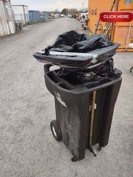 Graco oil king 25 gallon oil change cart - Rideau Auctions