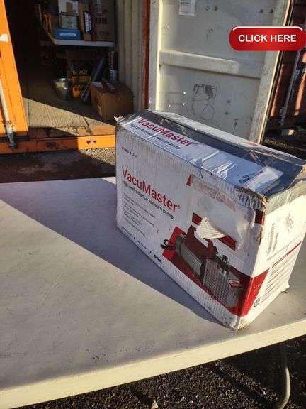 Robin air vacuummaster pump, electric - Rideau Auctions