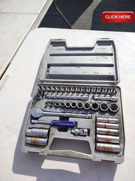 MasterCraft 3/8" socket set ( standard ) - Rideau Auctions