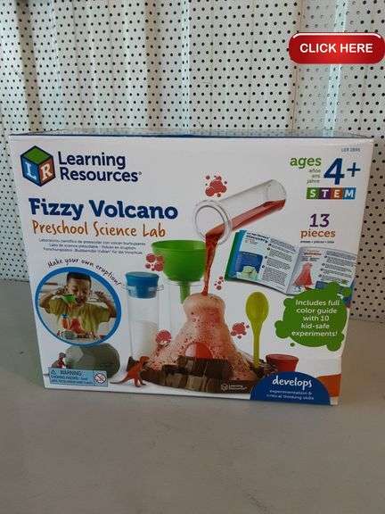 Learning Resources Fizzy Volcano Preschool Science Lab - Rideau Auctions