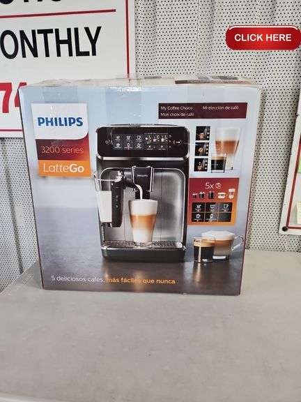 Phillips Latte Go 3200 Series - Rideau Auctions