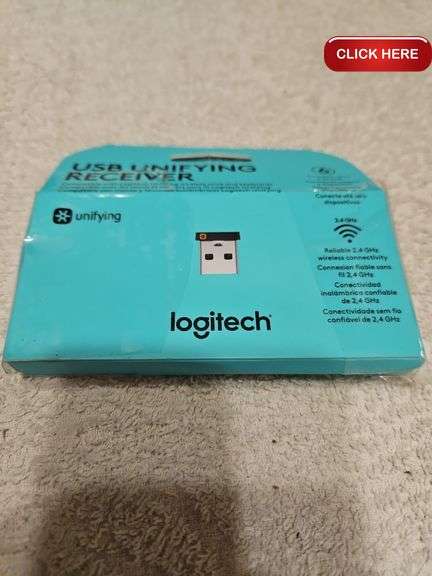 Logitech USB unifying receiver - Rideau Auctions