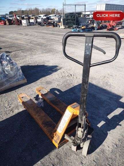 Kleton 2500kg pallet jack - Rideau Auctions