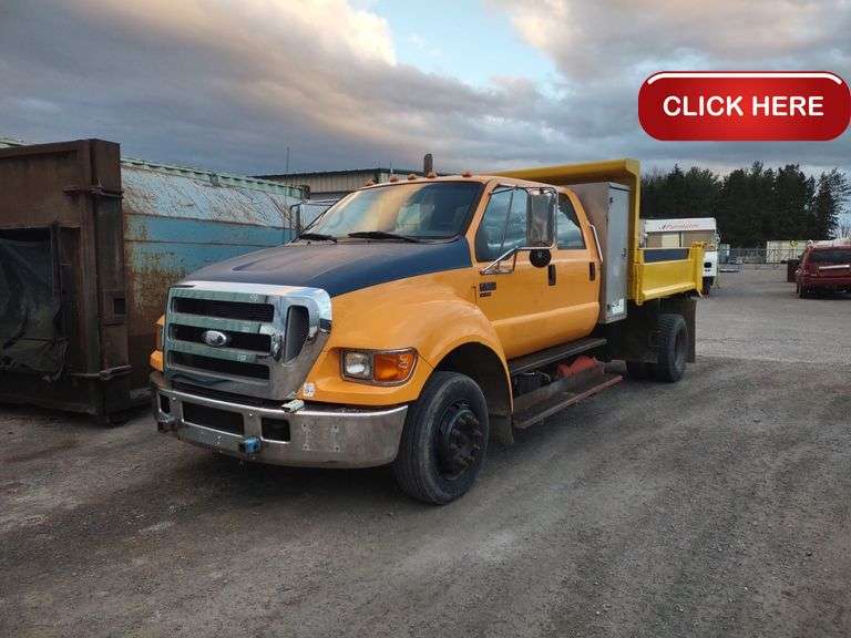 2007 Ford F-650 Super Duty Dump Chassis - Rideau Auctions