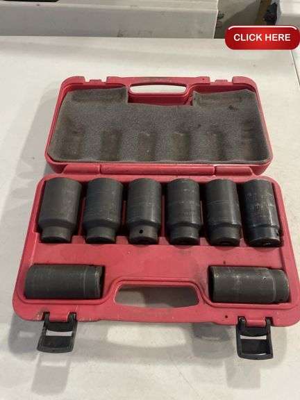 Mac Tools 1/2” Drive Axel Nut Socket Set - Rideau Auctions