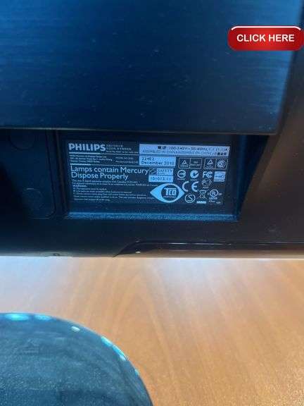 Philips computer monitor - Rideau Auctions