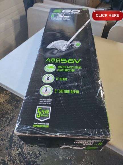 Ego 8" edger attachment - Rideau Auctions