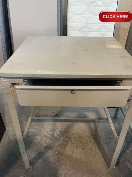 Uline metal workbench - Rideau Auctions