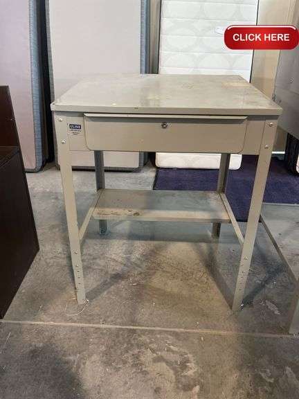 Uline metal workbench - Rideau Auctions