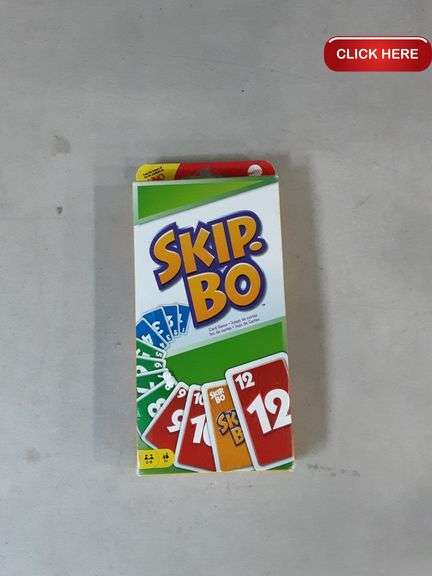 Skip Bo Card Game - Rideau Auctions