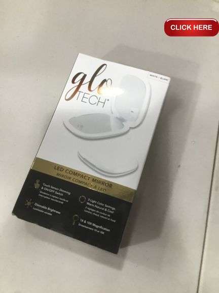Glotech LED Compact Mirror - Rideau Auctions