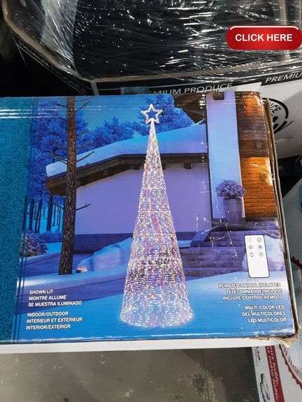 LED Cone Tree - Rideau Auctions