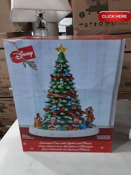 Disney animated tree - Rideau Auctions