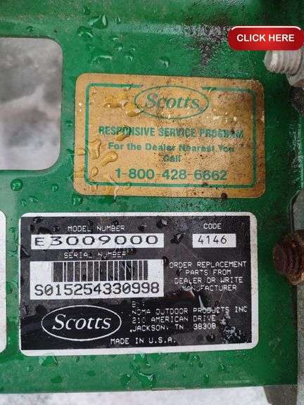 Scott's turf master / edger / cutter, gas engine - Rideau Auctions