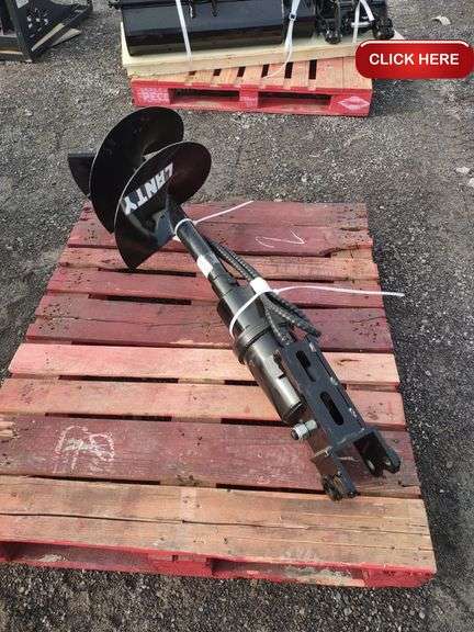 Lanty hydraulic 16" auger - Rideau Auctions