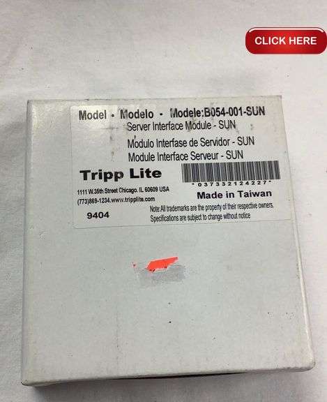 Tripp Lite Server Interface Module - Rideau Auctions