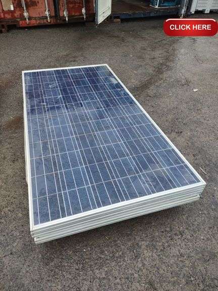 4- solar panels ( 38.5" x 77" ) - Rideau Auctions