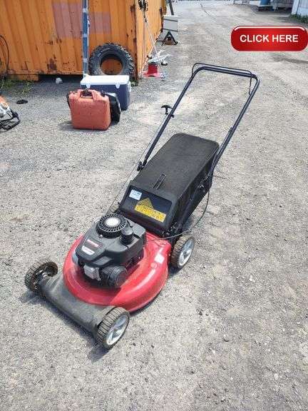 Power more yard machine 140cc gas mower - Rideau Auctions