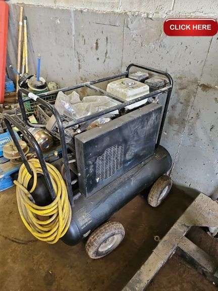 Giant industrial gas compressor - Rideau Auctions