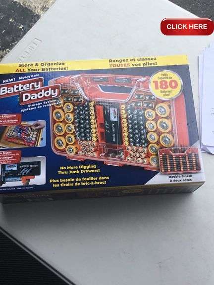 Battery Daddy storage system - Rideau Auctions