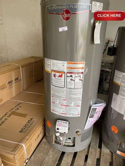 Rheem hot water tank - Rideau Auctions