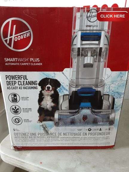 Hoover smart wash plus - Rideau Auctions