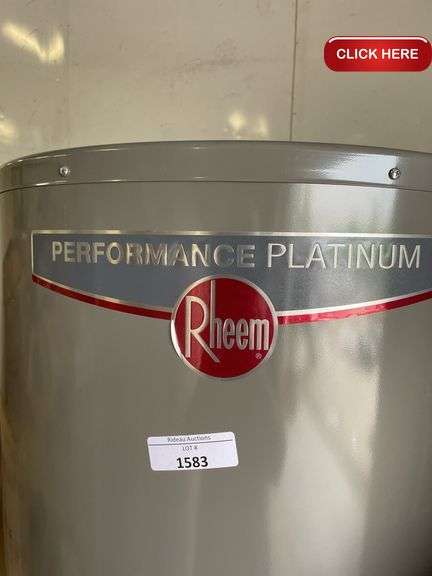 Rheem hot water tank - Rideau Auctions