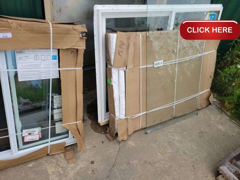 Windows 63" x 43", 36" x 48" & another unknown size - Rideau Auctions