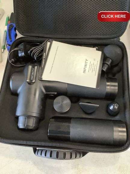 Infinity PR Pro Endurance Percussion Massage Device - Rideau Auctions