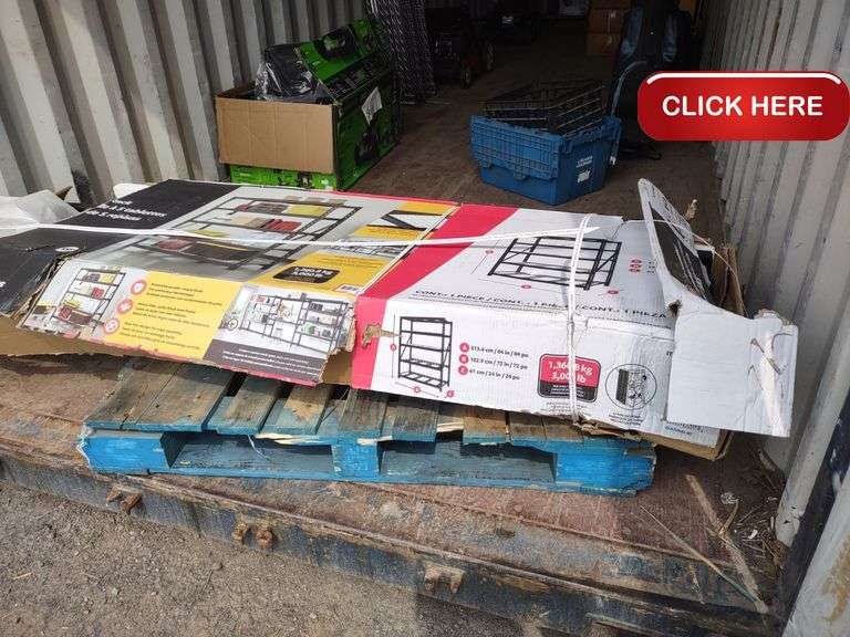 5 tier industrial gorilla rack - Rideau Auctions