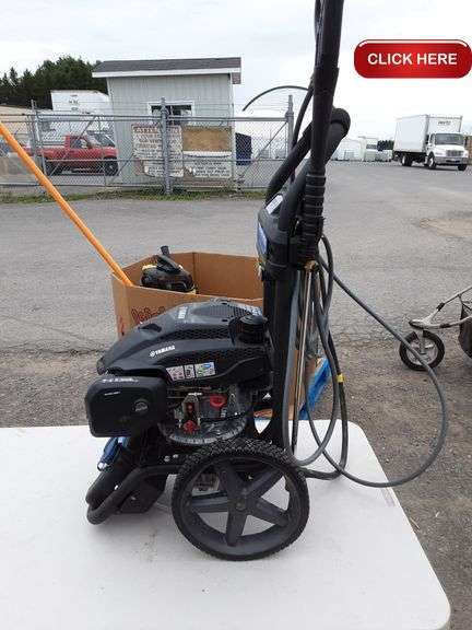 Power Stroke by Yamaha 3100 max psi gas pressure washer - Rideau Auctions