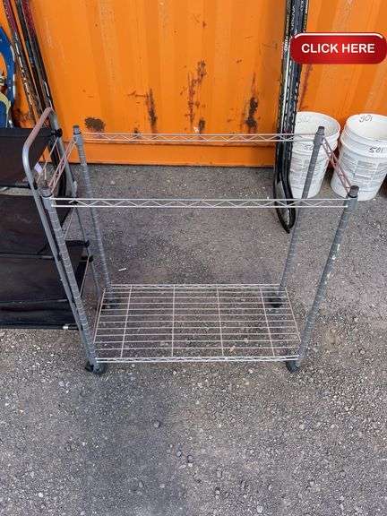 Lot of (2) Rolling Racks - Rideau Auctions