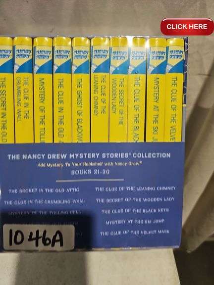 Nancy drew books 21-30 - Rideau Auctions