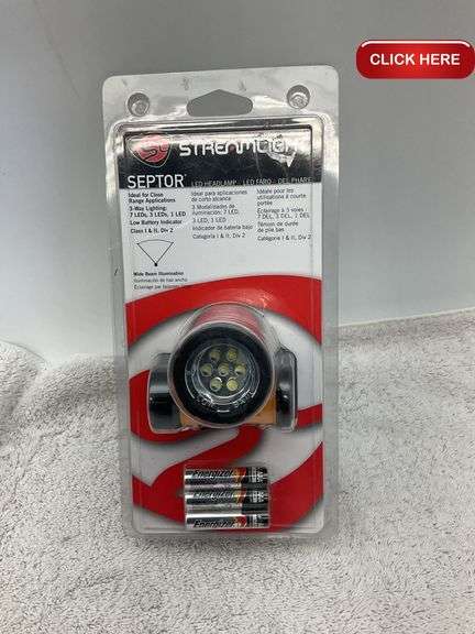 Streamlight septor led headlamp - Rideau Auctions