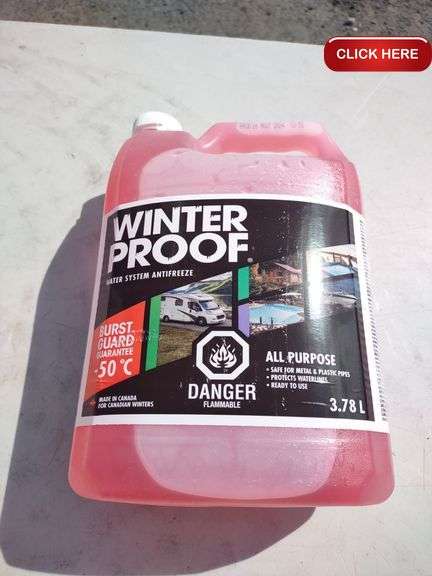 Winter proof burst guard -50c - Rideau Auctions